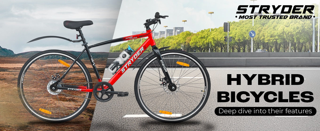 Hybrid Bicycles: A Deep Dive into Their Features and Benefits – Stryder ...