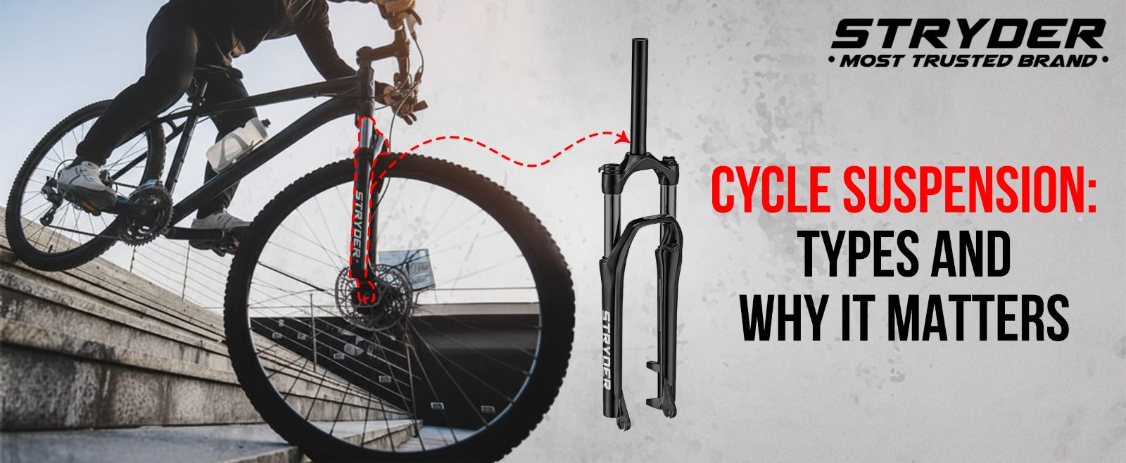 Cycle Suspension: Types and Why It Matters – Stryder Bikes