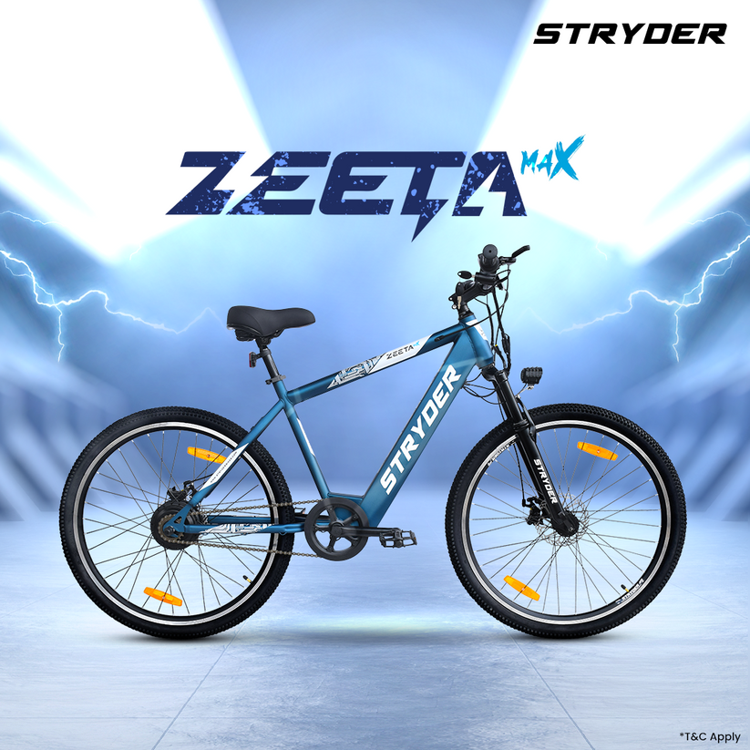 Electric MTB | TATA Stryder 27.5 Zeeta Max| Stryder Bikes