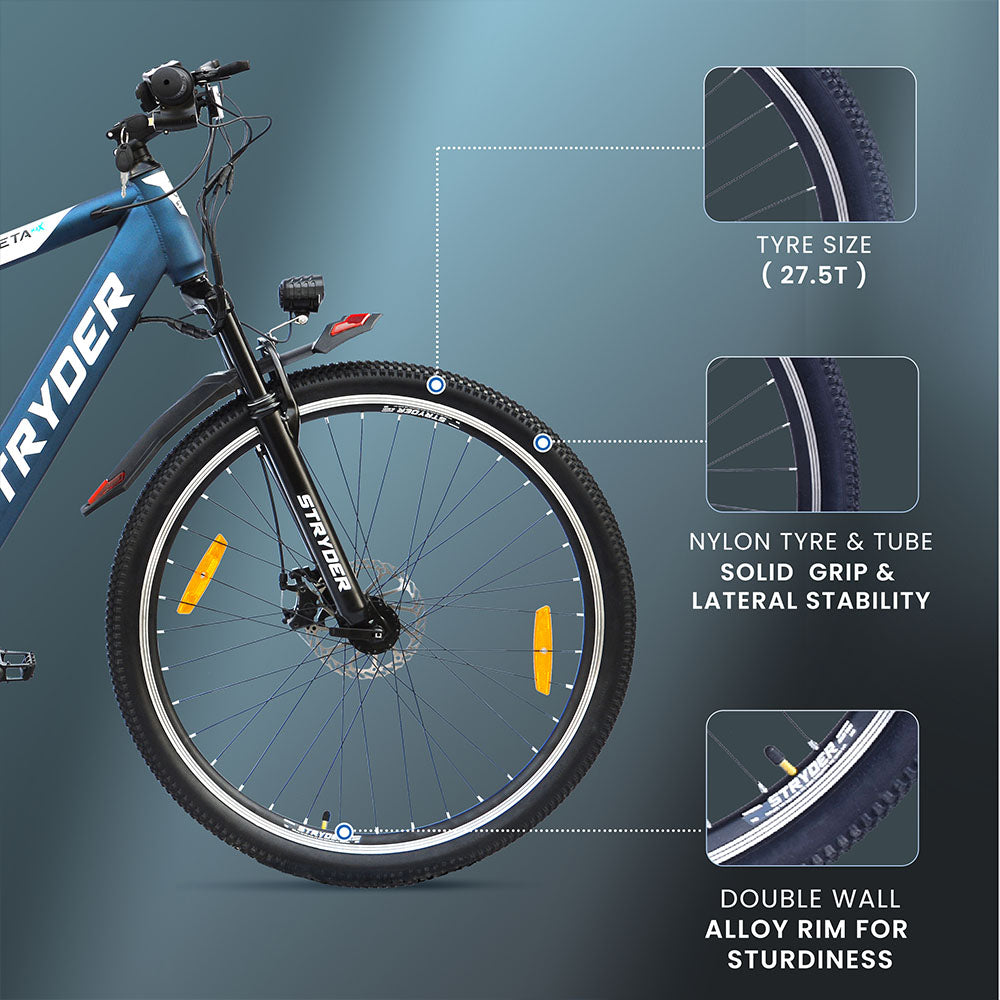 Electric MTB | TATA Stryder 27.5 Zeeta Max| Stryder Bikes