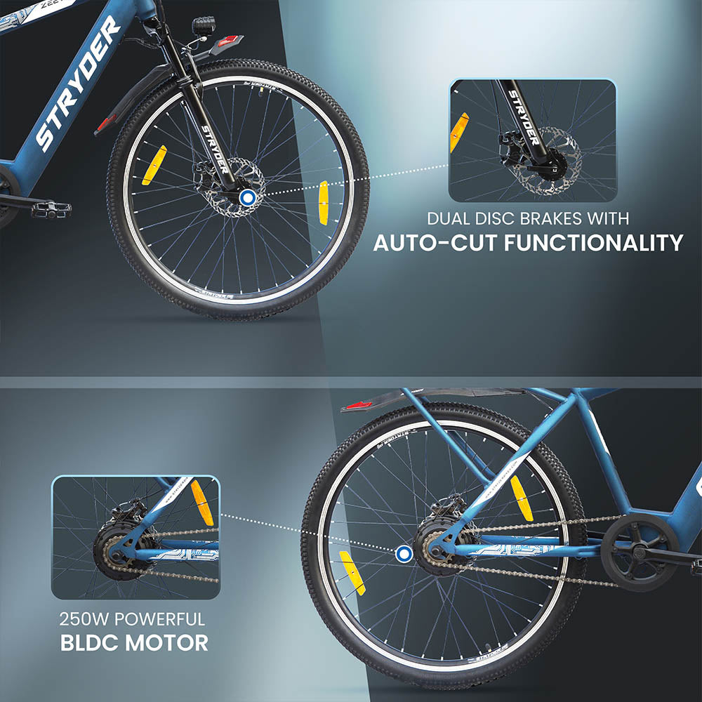 Electric MTB | TATA Stryder 27.5 Zeeta Max| Stryder Bikes