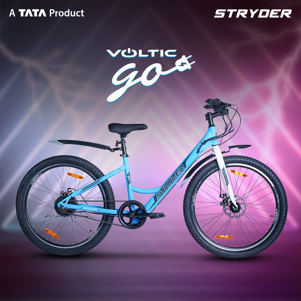 26T Electric MTB | TATA Stryder 26 Voltic Go | Stryder Bikes